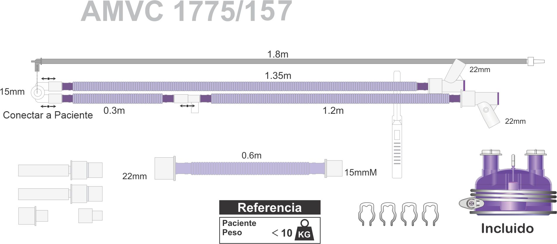CIRCUITOS AquaVENT NEONATAL – WP Soluciones