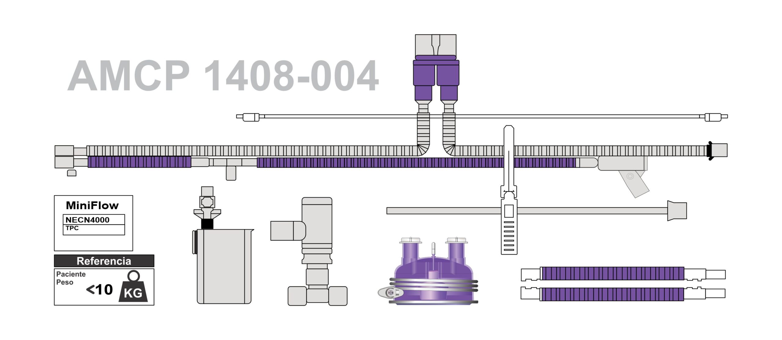 Circuito para CPAP de BURBUJAS – WP Soluciones